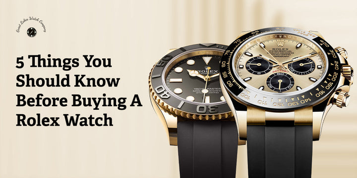 Rolex Watch Models: A Complete Buyer's Guide – Great Lakes Watch Company