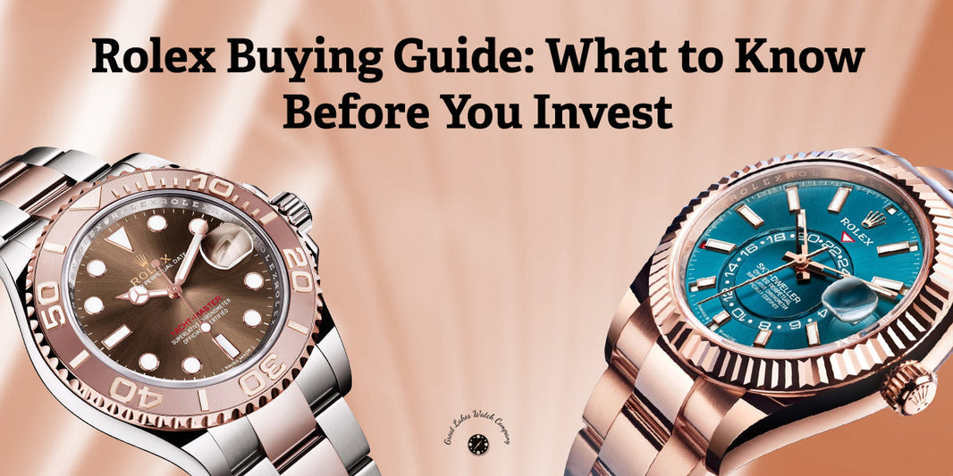 Rolex Buying Guide: What to Know Before You Invest – Great Lakes Watch ...