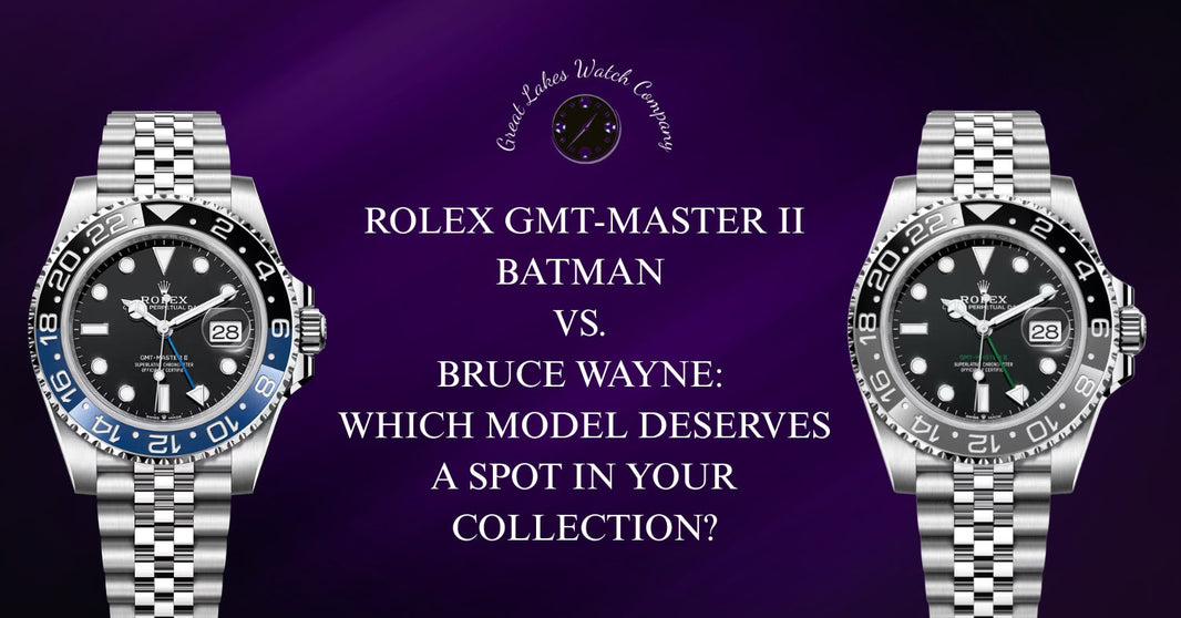 Rolex Batman vs Bruce Wayne GMT-Master II Comparison Guide – Great ...